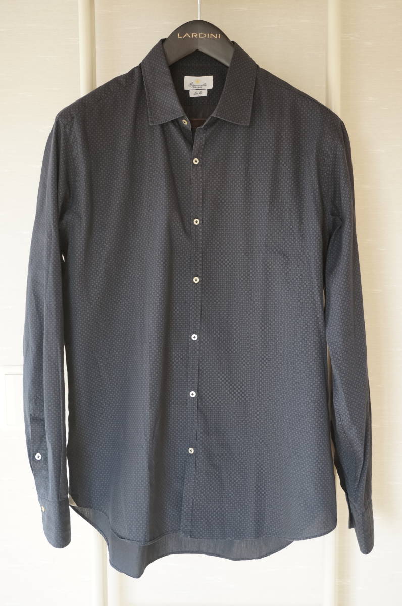 GIANNETTOジャンネット春夏SlimFitネイビーシャツsize42 L XL セレクトショップの新定番ブランド/イタリア製/PT011907-1607(XLサイズ以上)｜売買された ...