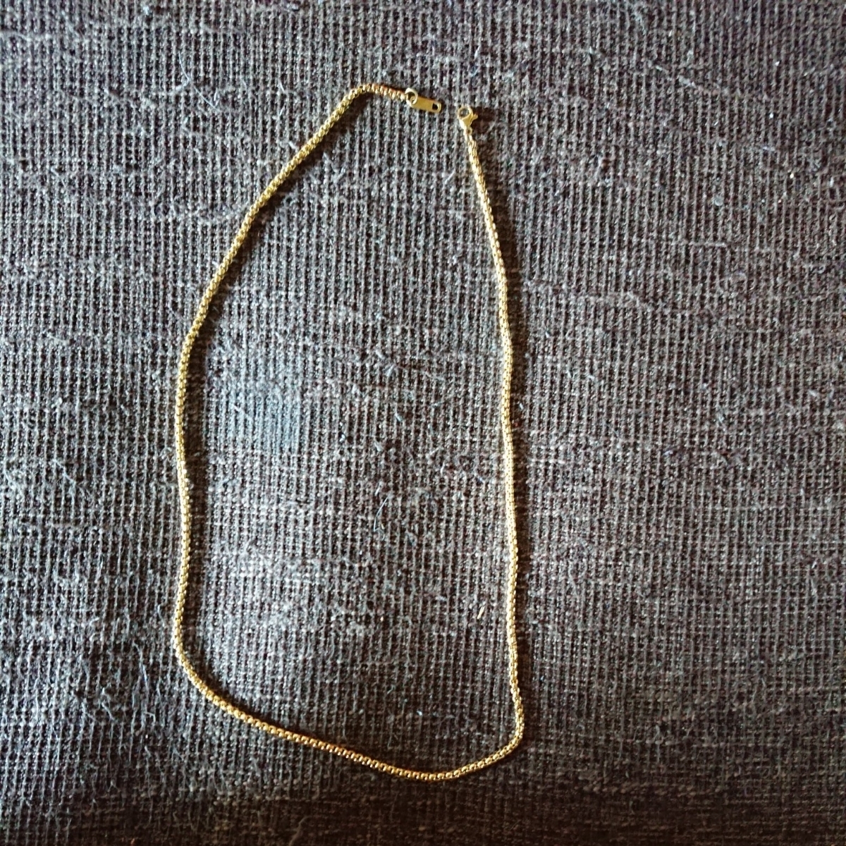 k18ネックレス(イエローゴールド)｜売買されたオークション情報、yahooの商品情報をアーカイブ公開 - オークファン（aucfan.com）