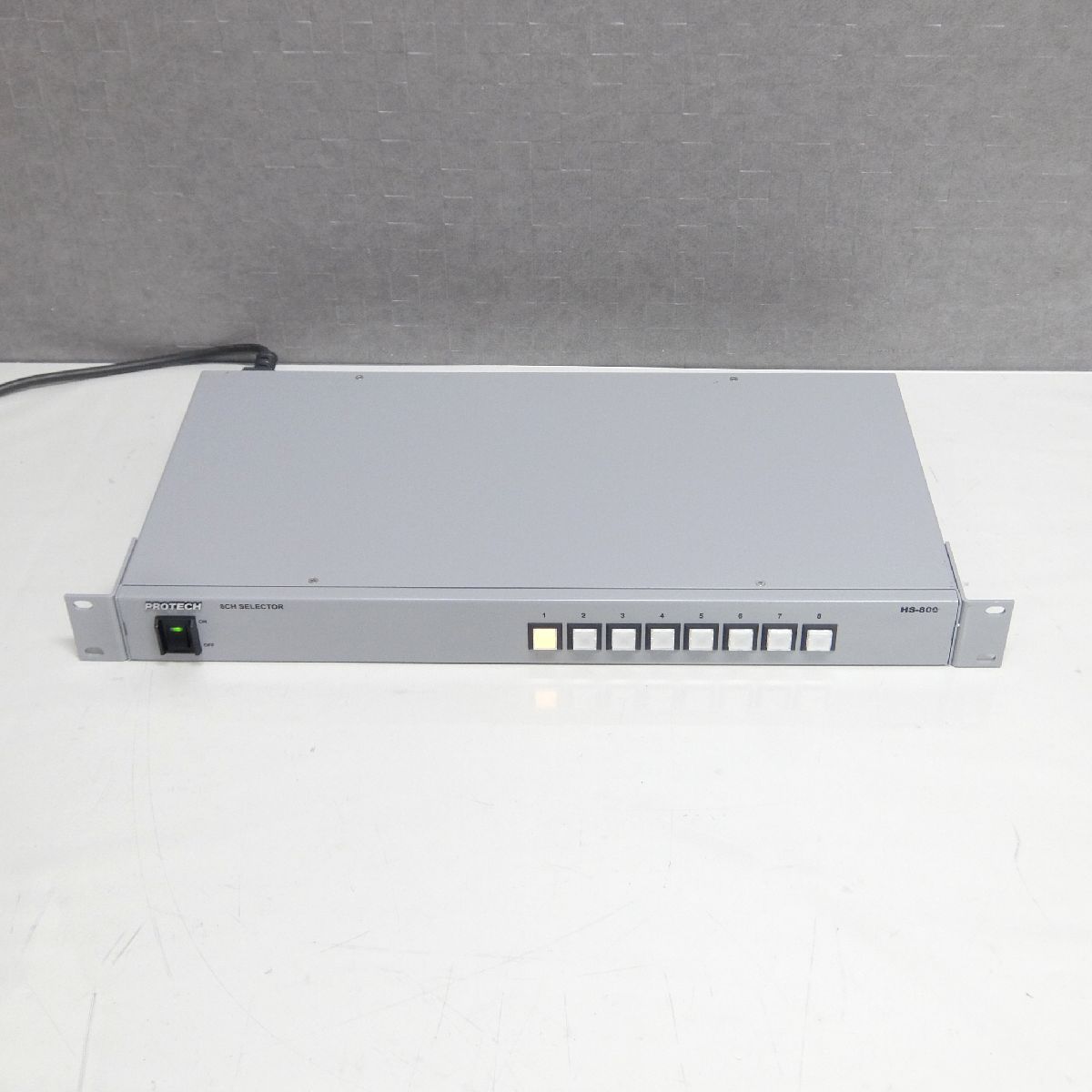PROTECH HS-800 業務用 8ch AVセレクター Composite/SD-SDI/HD-SDI / #263523(映像機器)｜売買されたオークション情報、yahooの商品情報を ...