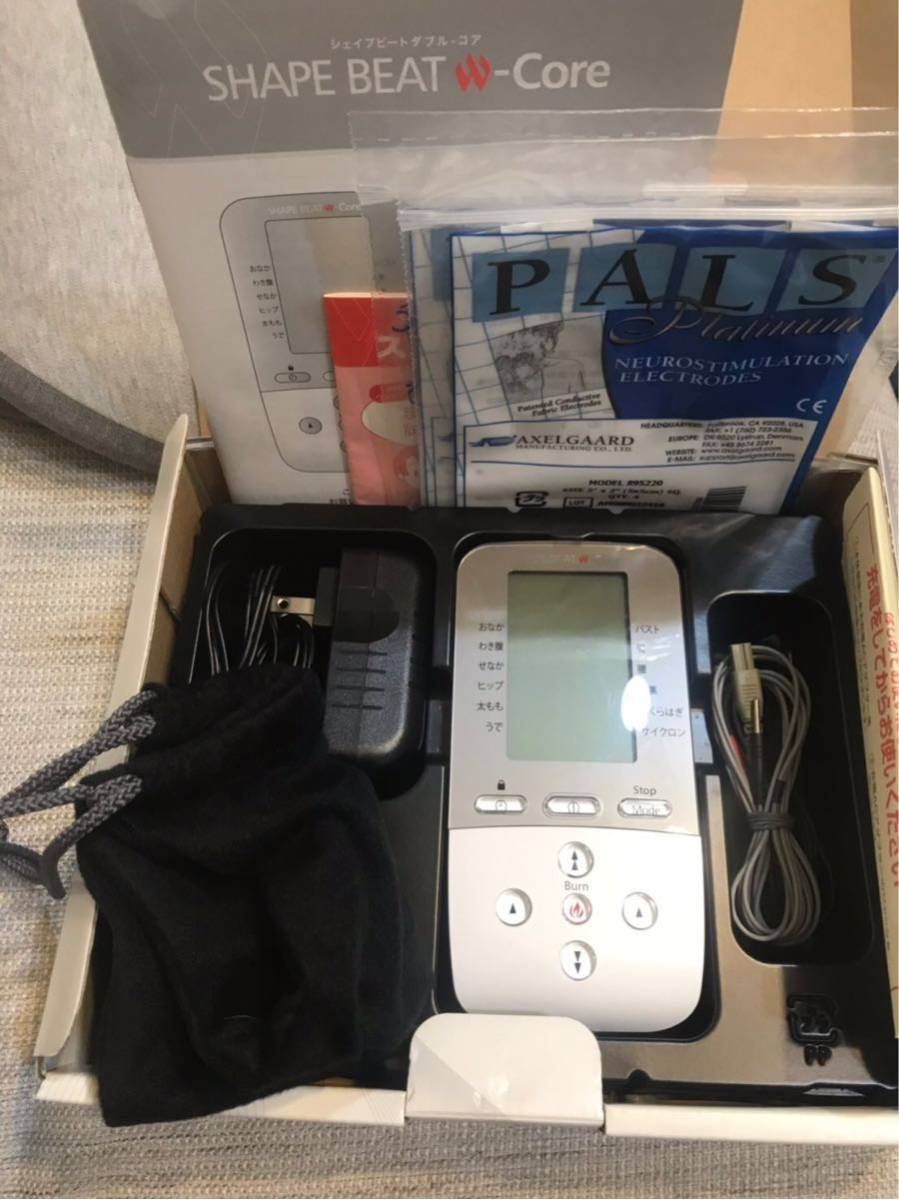 最新 シェイプビートダブル コア SHAPE BEAT W CORE EMS パット2袋(マシン)｜売買されたオークション情報、yahooの商品情報をアーカイブ公開 - オークファン ...
