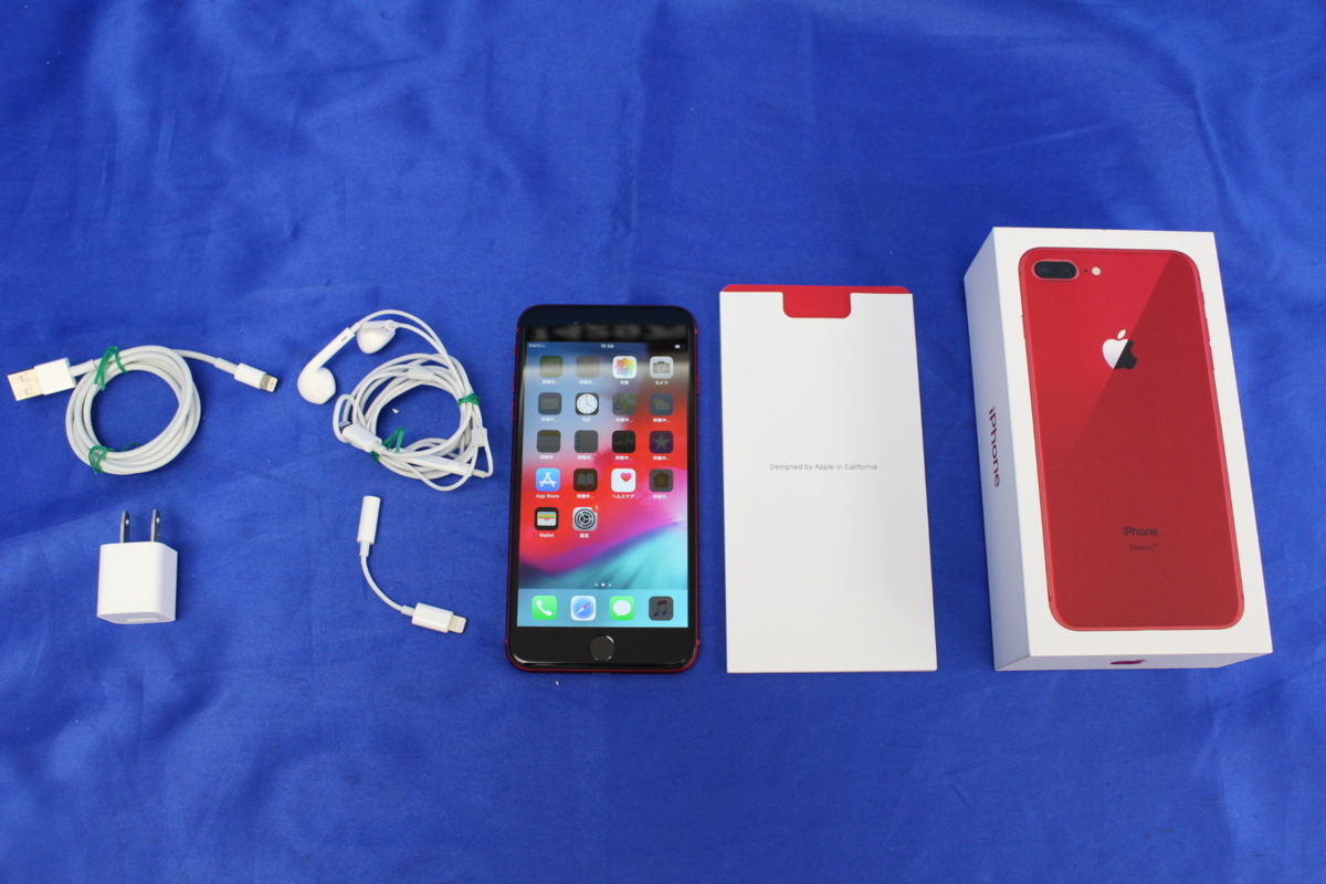 T5597/SoftBank iPhone 8 Plus 64GB PRODUCT RED A1898 MRTL2J/A 判定 IMEI ...