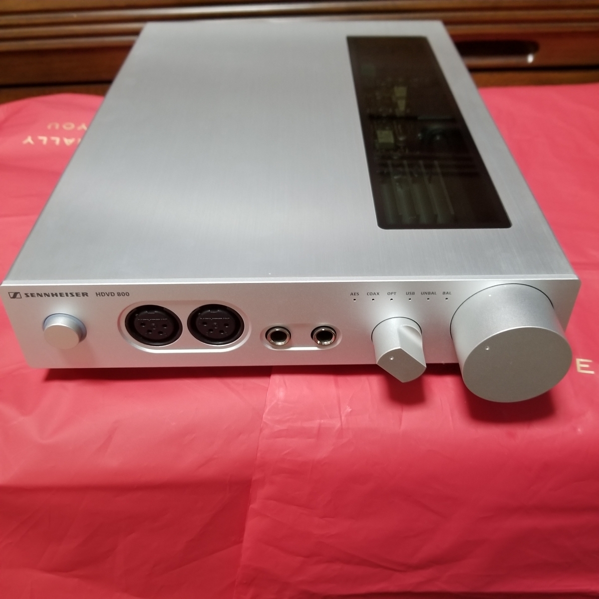 ワンオーナー 国内正規品 Sennheiser HDVD800 USBDAC ヘッドホンアンプ ゼンハイザー HD800 HD820 HD800S HD700 等に相性良好 付属品有 ...