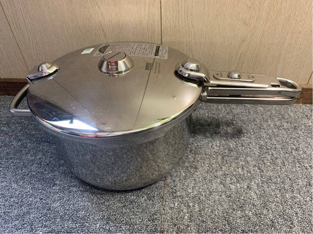 PERFECT KITCHEN パーフェクトキッチン Tupperware タッパーウェア 304 STAINLESS STEEL 圧力鍋 5.0L(圧力鍋)｜売買されたオークション情報 ...