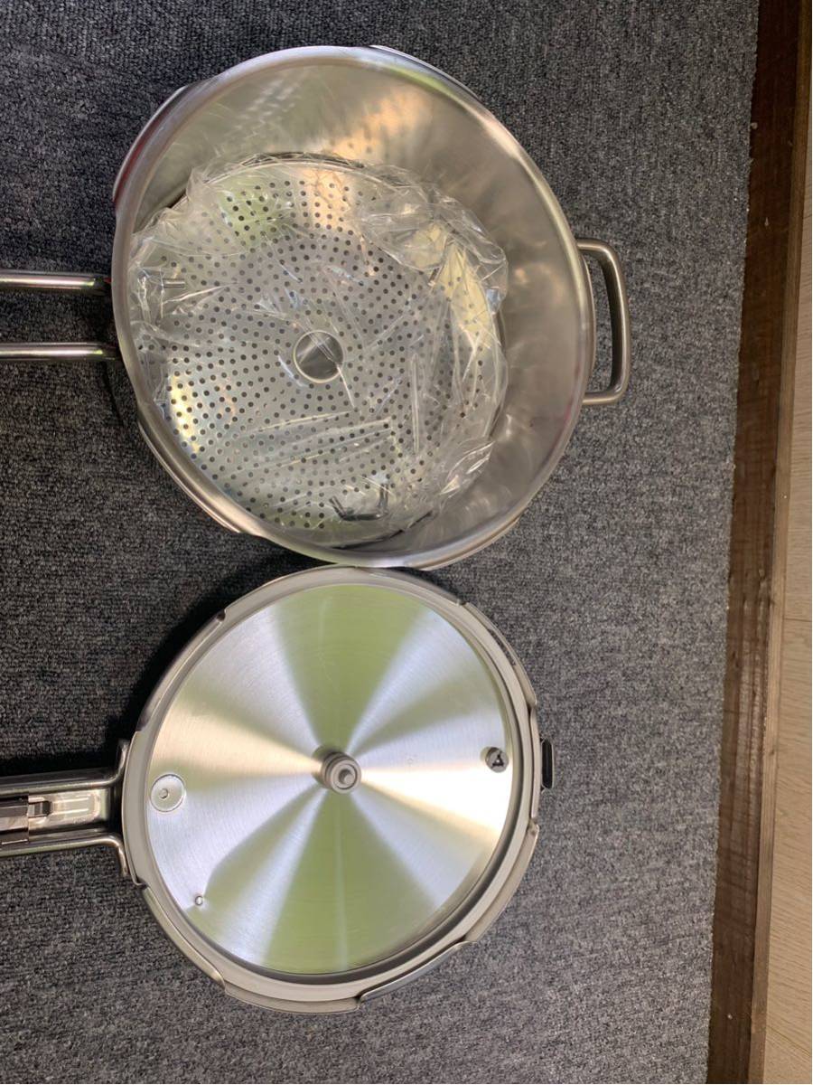 PERFECT KITCHEN パーフェクトキッチン Tupperware タッパーウェア 304 STAINLESS STEEL 圧力鍋 5.0L(圧力鍋)｜売買されたオークション情報 ...