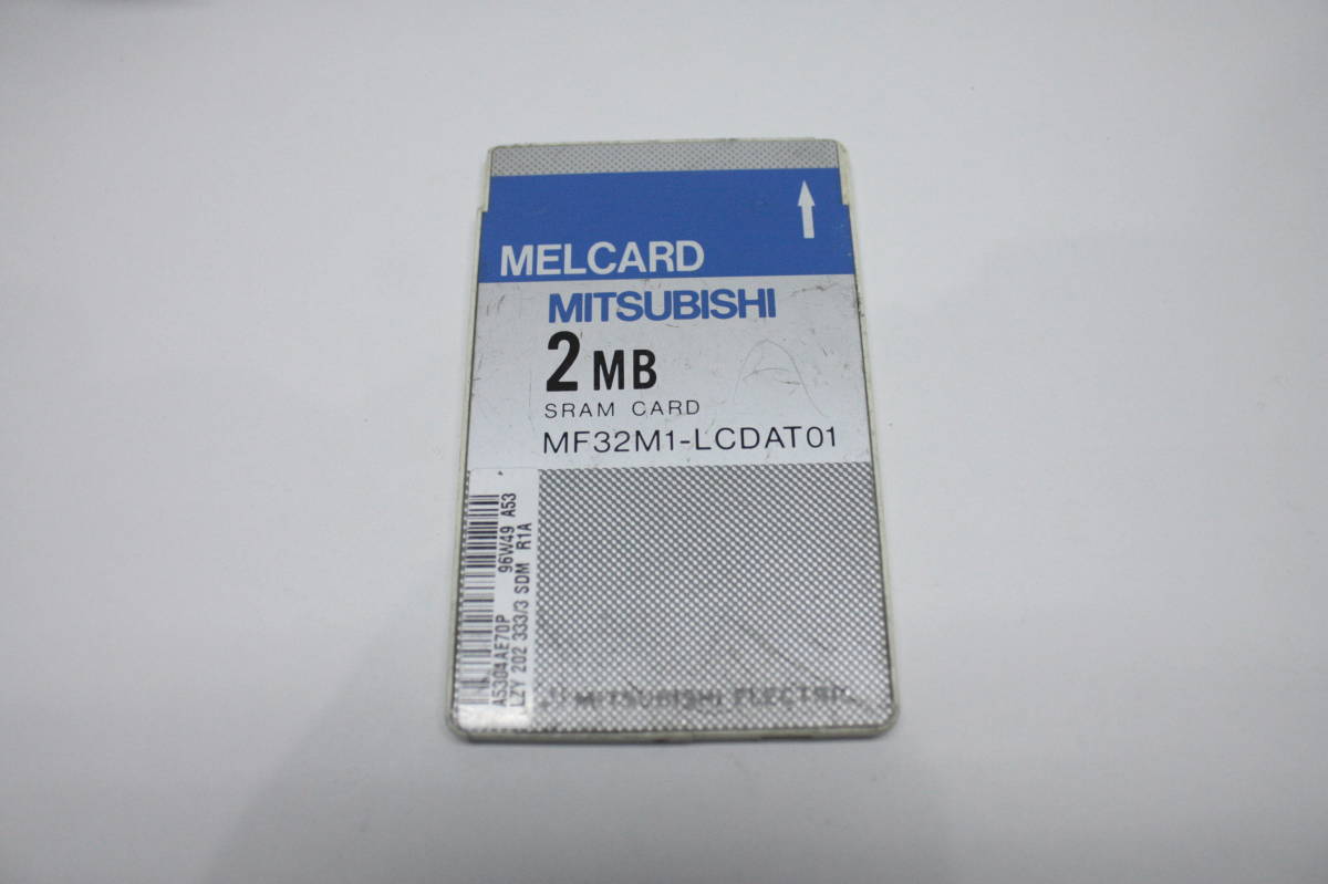 Z248 MITSUBISHI 2MB SRAM CARD MF32M1-LCDAT01(PCカードメモリ)｜売買されたオークション情報 ...