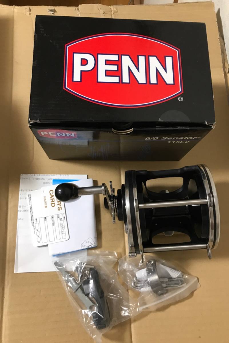 PENN ペン Senator 9/0 セネター 115L2 船 オフショア 大型リール(ペン)｜売買されたオークション情報、yahooの商品 ...