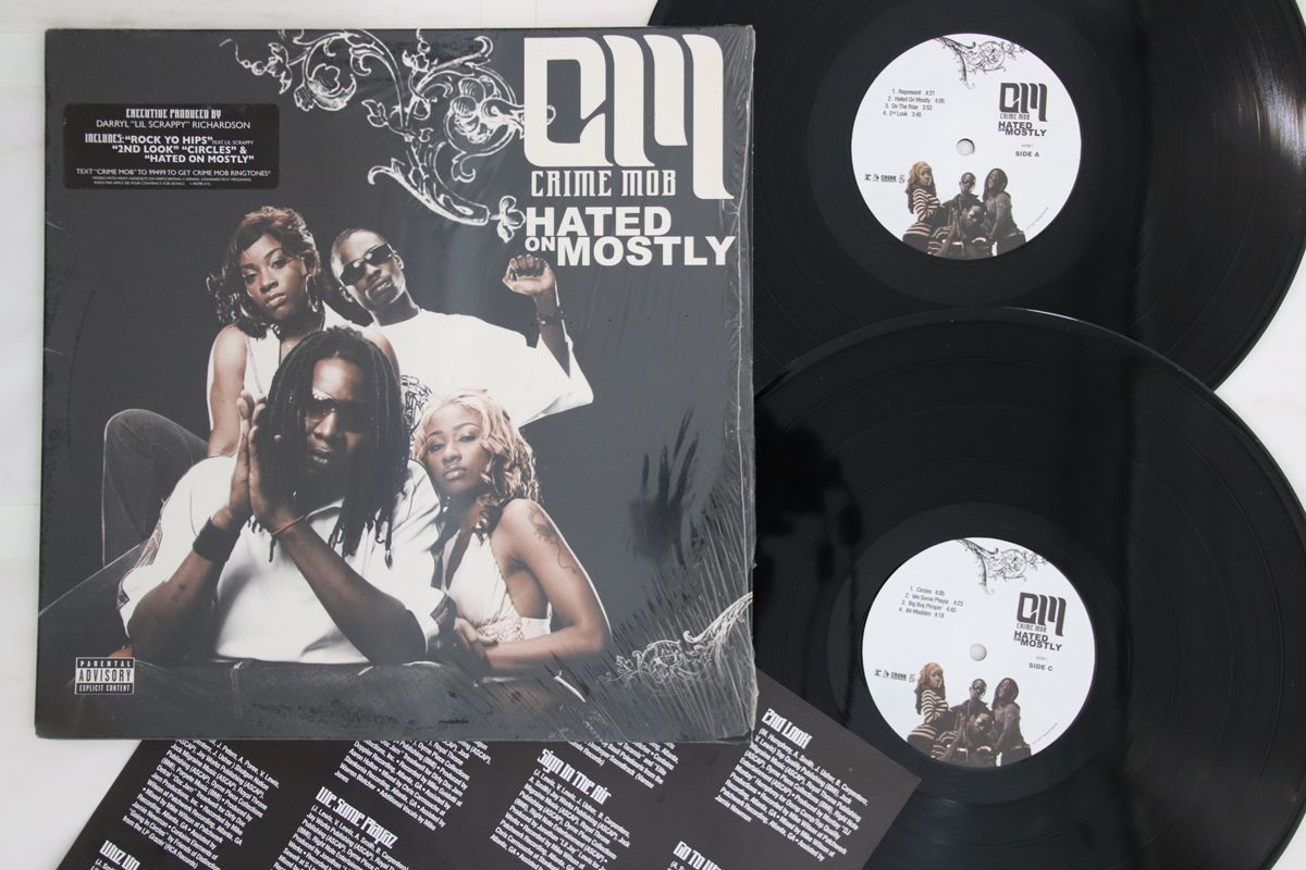 米2discs LP Crime Mob Hated On Mostly 442981 REPRISE /00500(ラップ、ヒップホップ ...