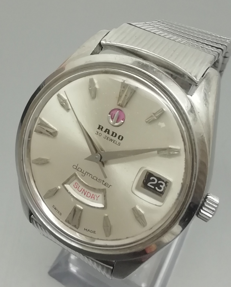 RADO ラドー daymaster デイマスター 自動巻き デイデイト メンズ腕時計(ラドー)｜売買されたオークション情報、yahooの商品 ...