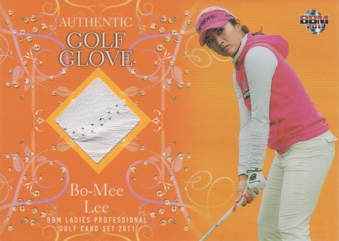 BBM 女子ゴルフ FAIRY ON THE FAIRWAY イ ボミ ゴルフグローブカード 32/50 韓国 Bo Mee Lee(その他 ...