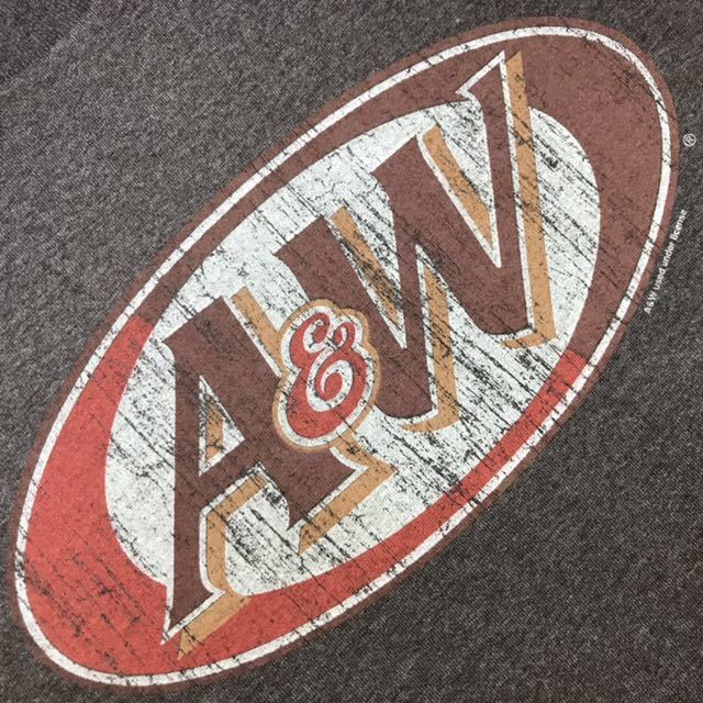 レア雰囲気状態良好 入手難 ALSTYLE AAA USA FABRIC A&W エンダー ルートビア ハンバーガー オフィシャル ビンテージ ...