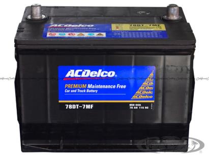 88-98y C-1500/C-2500/C-3500 ACDELCO バッテリー 78DT-7MF 充電済 互換:78DT-6YR 78DT ...