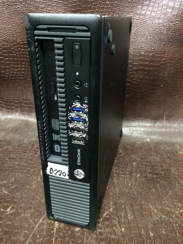 D220 爆速 HP EliteDesk 800 G1 USDT Core i7 4790S メモリ山盛り16GB SSD256GB サクサク ...