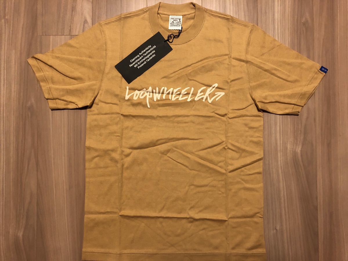 最落無 ループウィラー loopwheeler mogno6 内田洋一郎 Tシャツ 矢印 size S ベージュ 2019(文字、ロゴ)｜売買されたオークション情報、yahooの商品情報を ...