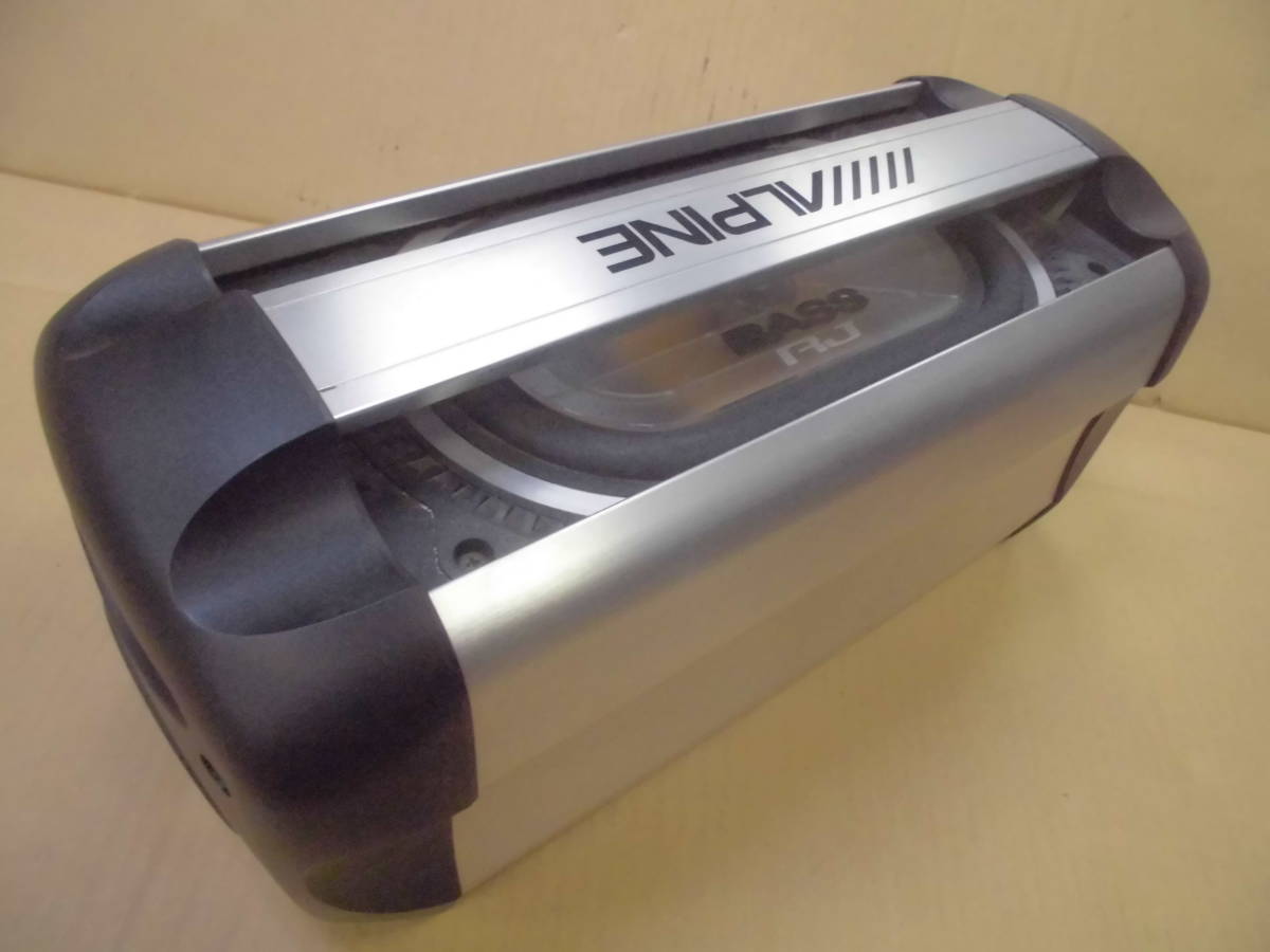 ALPINE アルパイン SWE-1390 サブウーハー MAX POWER 200W AIR TRANS DRIVE POWERED ...