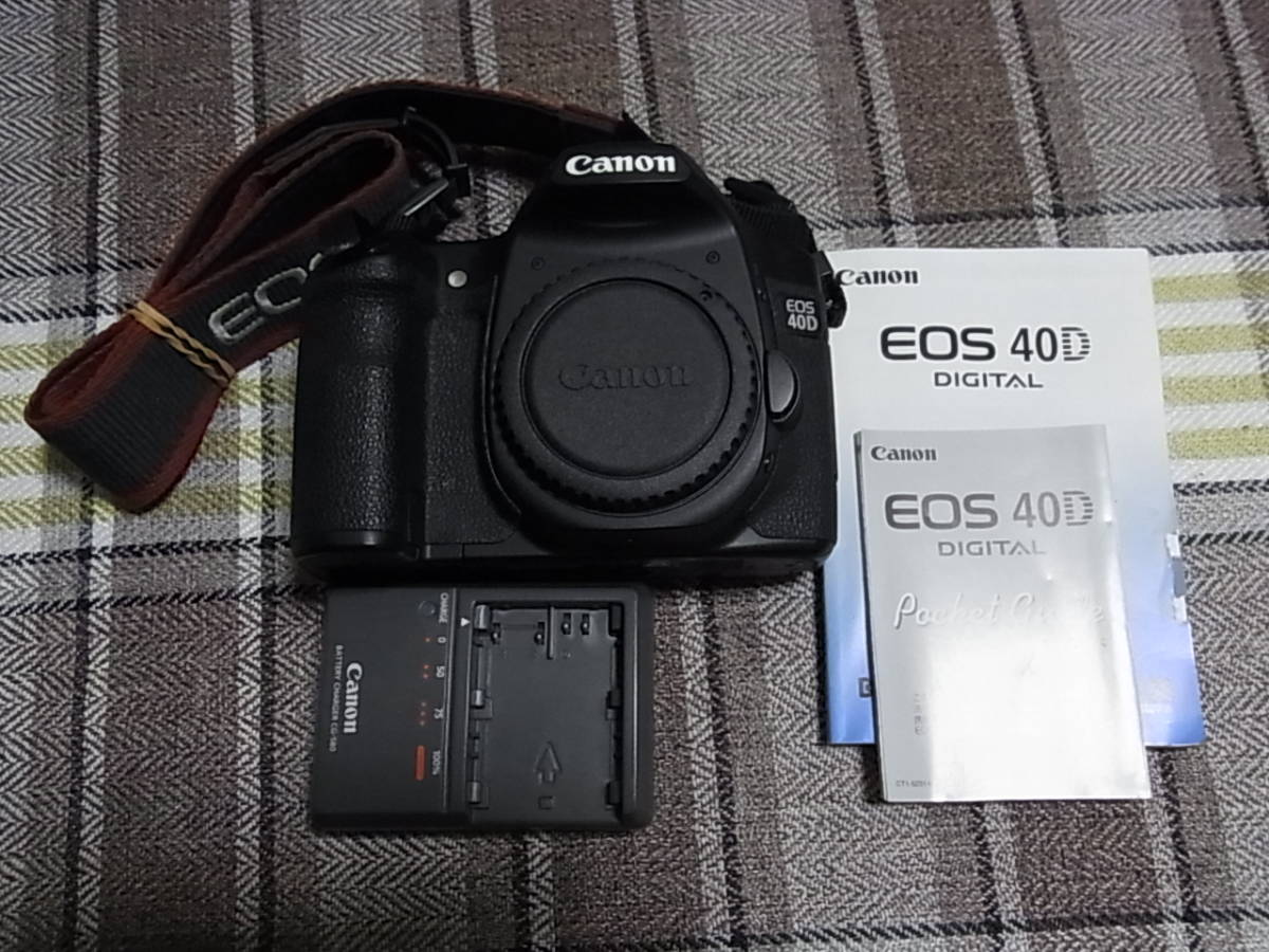 CANON EOS 40D 通常動作はOK が 細部未確認につき ジャンク(キヤノン)｜売買されたオークション情報、yahooの商品情報をアーカイブ公開 - オークファン（aucfan.com）