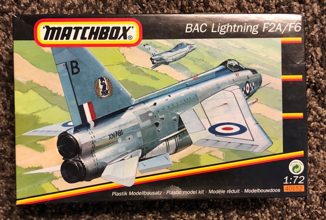 matchbox BAC Lightning F2A/F6 戦闘機 軍用機 飛行機 1/72 等 プラモデル(その他)｜売買されたオークション ...