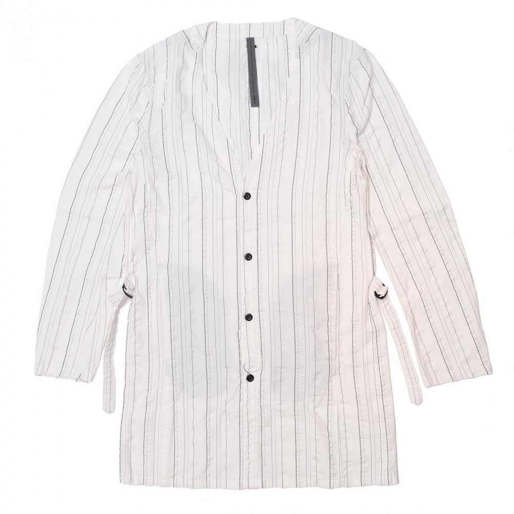 19SS STRUM ストラム サッカーストライプ ロング カーディガン M ホワイト / コート Backlash バックラッシュ(バックボーン)｜売買されたオークション情報、yahooの ...