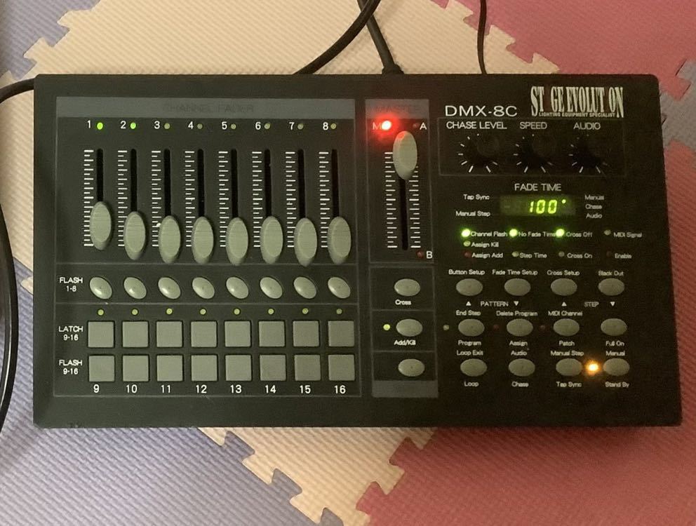 1円 DMXコントローラー STAGE EVOLUTION DMX-8c 舞台照明 照明システム(楽器、器材)｜売買されたオークション情報、yahooの商品情報をアーカイブ公開 ...