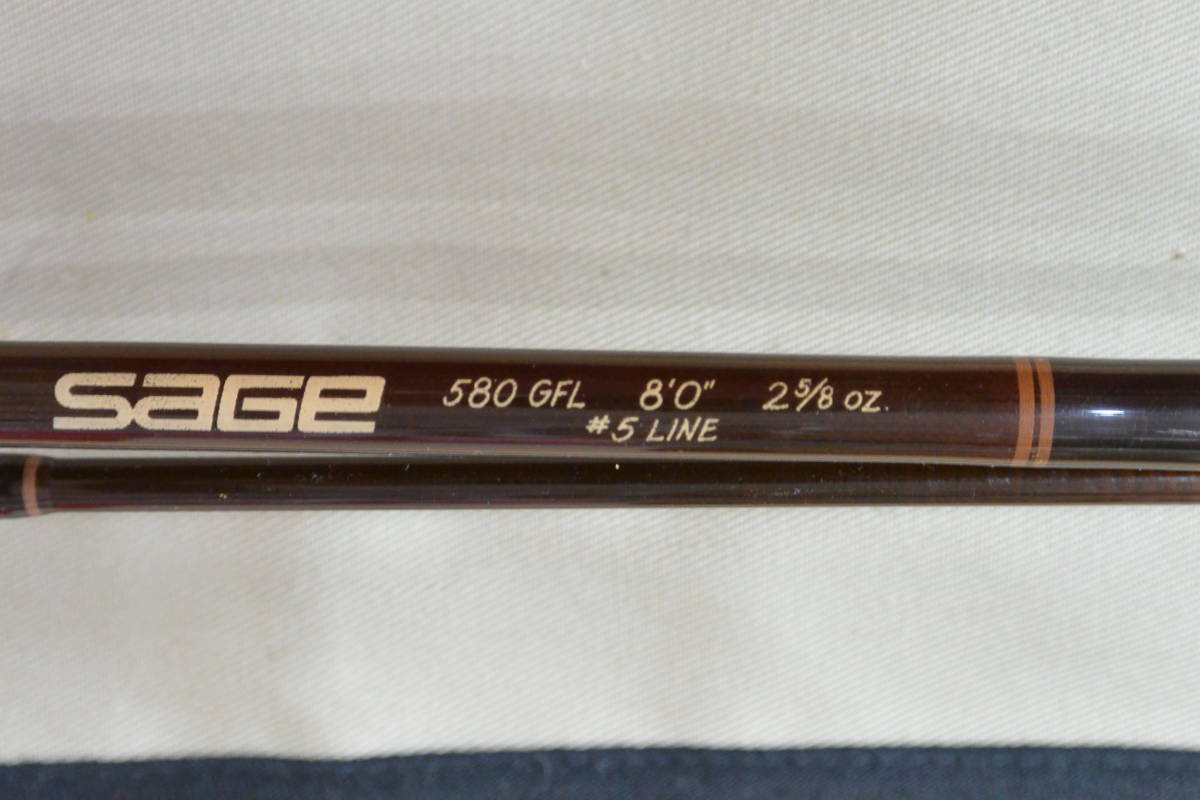 Sage セージ フライロッド GFL580 8’0”＃5(フライロッド)｜売買されたオークション情報、yahooの商品情報をアーカイブ公開 ...