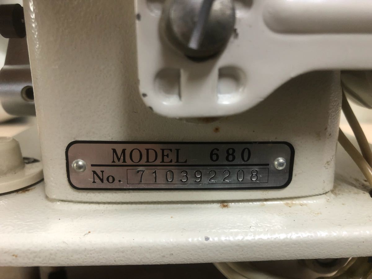 1mt2118 JANOME ジャノメ ミシン MODEL 680 レトロ k31106(ジャノメ)｜売買されたオークション情報、yahooの ...