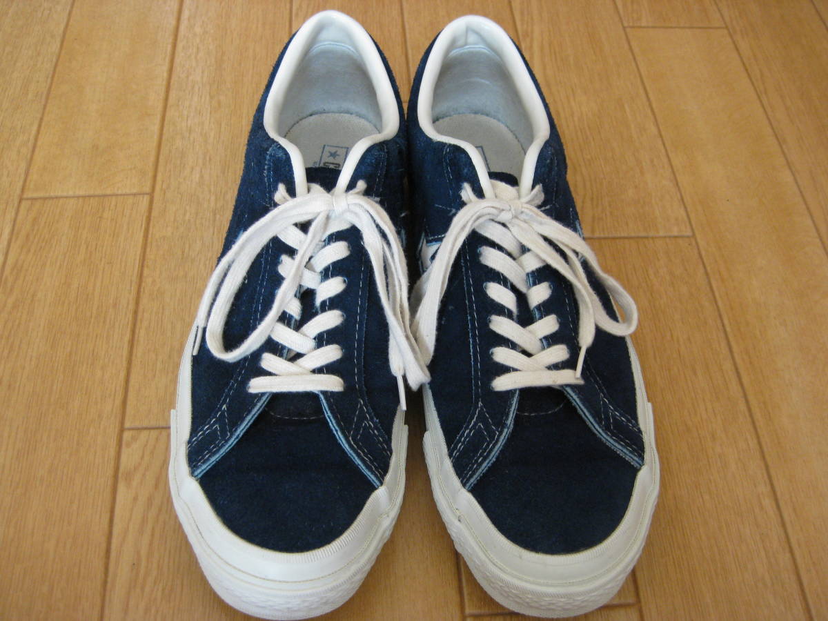 CONVERSE timeline ONE STAR J VTG NAVY 29cm 10 1/2 made in japan 日本製 復刻 addict CT70 USA CONS ...