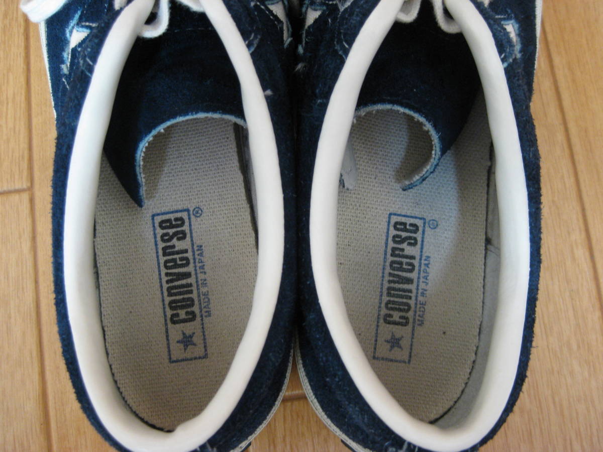 CONVERSE timeline ONE STAR J VTG NAVY 29cm 10 1/2 made in japan 日本製 復刻 addict CT70 USA CONS ...