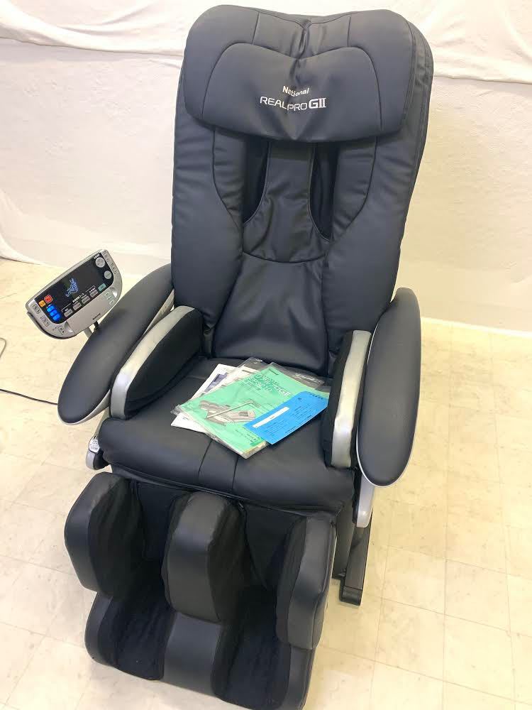 条件付き無料配送 C2 National ナショナル REAL PRO GⅡ リアルプロG2 EP3210 マッサージチェア 管理医療機器 通電 み(マッサージチェア)｜売買されたオークション ...