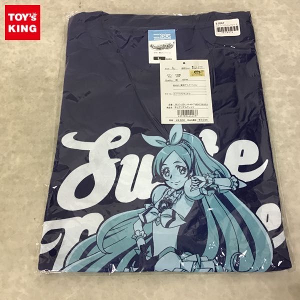 1円 COSPA スイートプリキュア キュアリズムTシャツ ナイトブルー Lサイズ(コミック、アニメグッズ)｜売買されたオークション情報、yahooの商品情報をアーカイブ公開 - オークファン ...