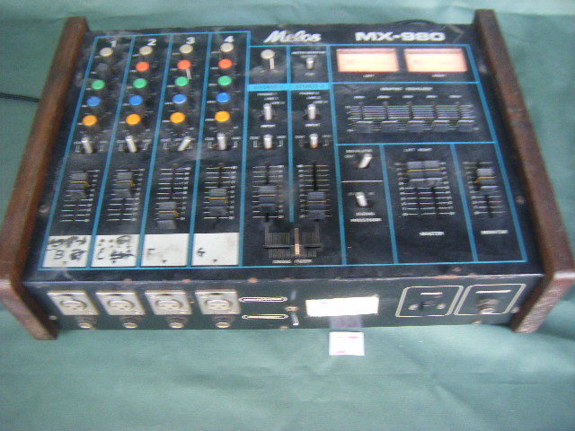 melos UNIERSAL AUDIO KIXER MODEL NO MX-980 JYANNKUジャンク品(DJミキサー)｜売買された ...
