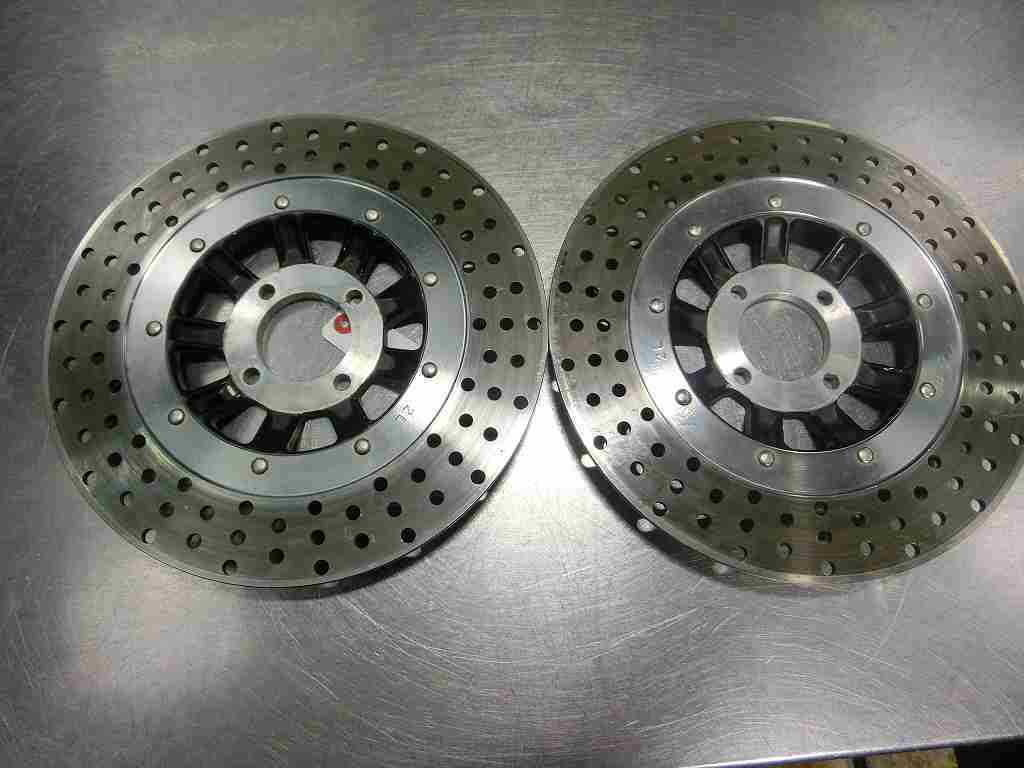 Z1-R フロントブレーキディスク左右セット 外径297mm KZT00D 1型 Z1R KZ1000(ディスクローター)｜売買された ...