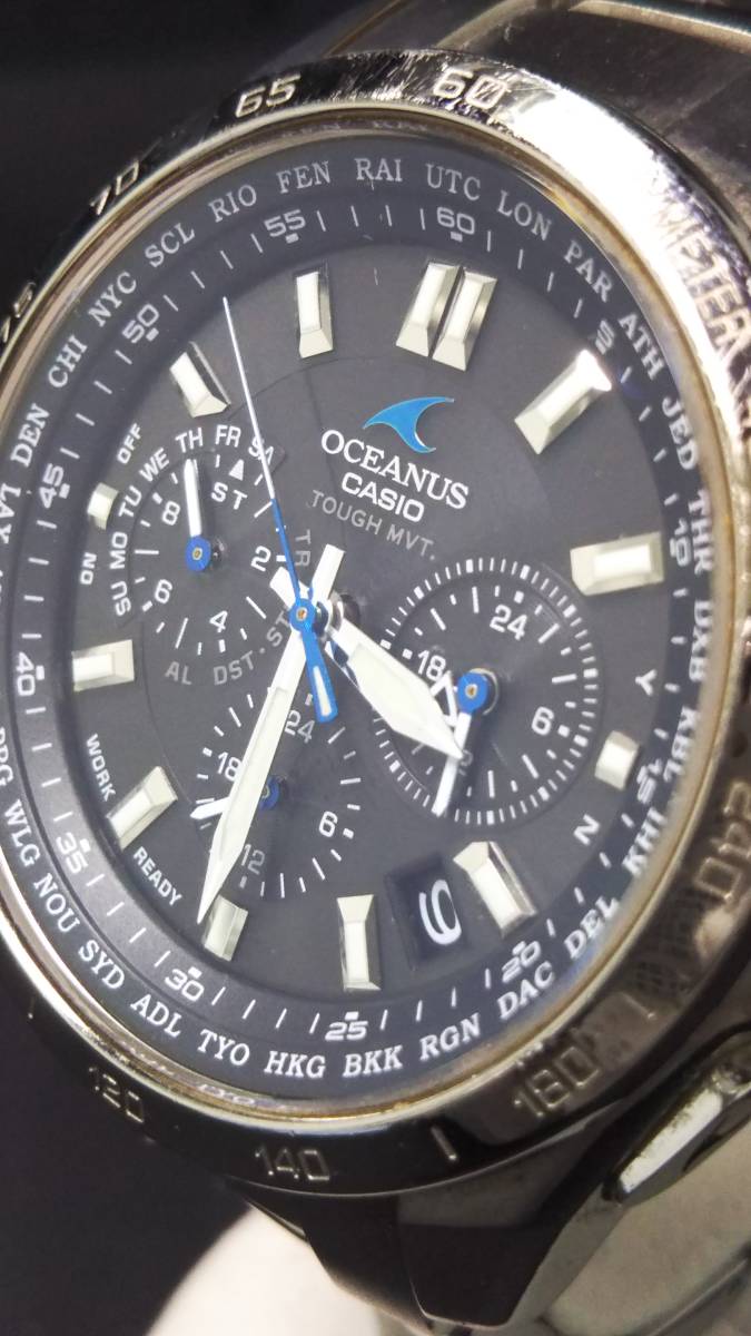 CASIO カシオ OCEANUS オシアナス OCW-T600 電波ソーラー(OCEANUS)｜売買されたオークション情報、yahooの商品 ...