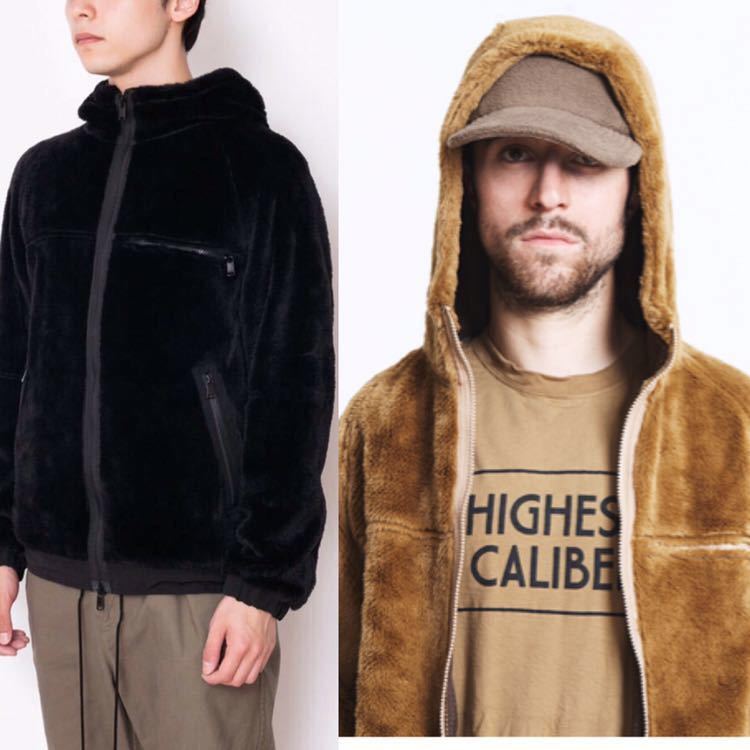 ノンネTEE付 タグ付nonnative explorer hooded jacket acryl high pileノンネイティブボアジャケット ...