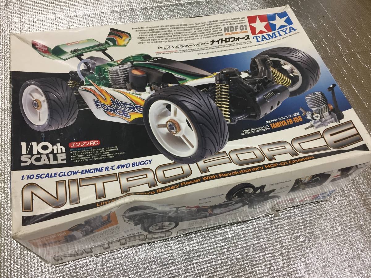 ジャンク扱い TAMIYA 1/10エンジンRC4WDレーシングバギー NITRO FORCE OH-0000(その他)｜売買された ...