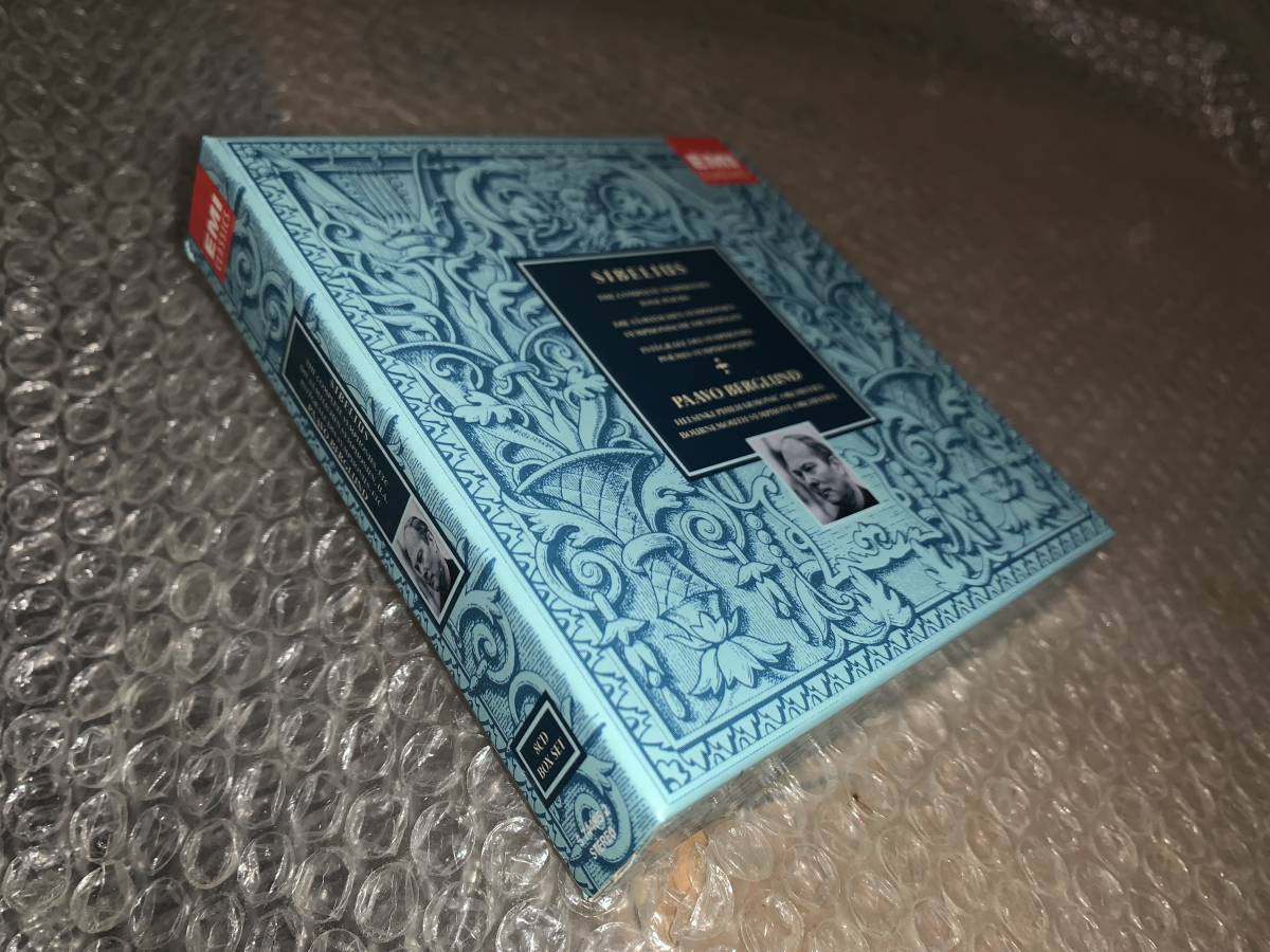 SIBELIUS @ 8 CD BOX @ シベリウス 交響曲 _& 交響詩 全集 @ PAAVO BERGLUND @ ベルグルンド 指揮 HPO BSO @ IDA HAENDEL も参加 ...