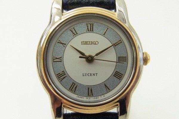 Y339-S8-209 SEIKO セイコー 1F21-0J80 LUCENT レディース クオーツ 腕時計 現状品③(セイコー)｜売買された ...