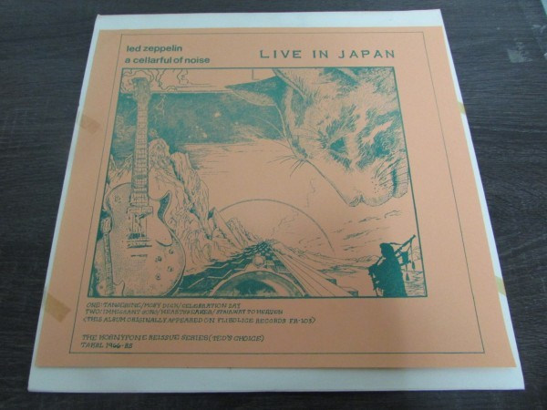 Z6-298＜LP＞レッド ツェッペリン Led Zeppelin / A Cellarful Of Noise - Live In ...