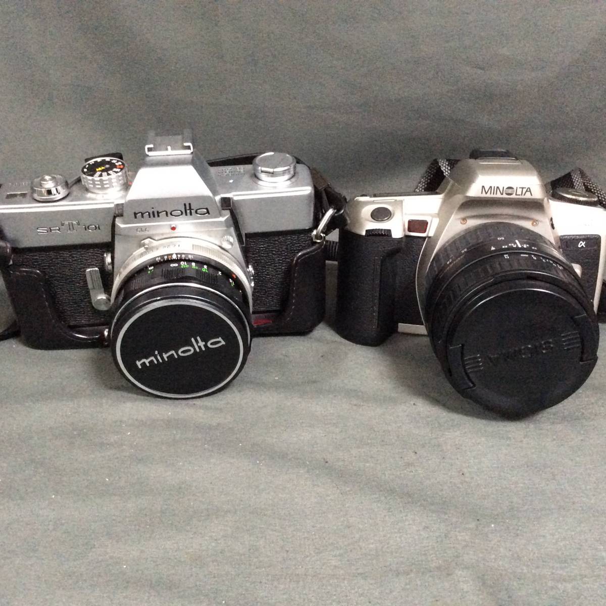 1/29 170002 ミノルタ MINOLTA SRT101 αAweet 本体 2点 レンズ付 おまとめ セット(ミノルタ)｜売買された ...