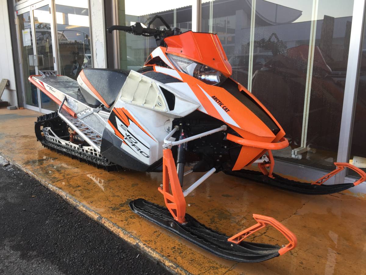 北海道 帯広発 最落無し 2013年モデル 実働品 ARCTIC CAT スノーモービル M800 SP162 1000円スタート(スノー ...