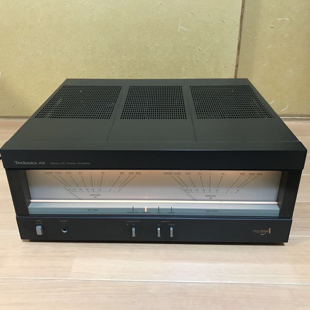 Technics テクニクス ステレオパワーアンプ SE-A5 取説付き ジャンク扱い(テクニクス)｜売買されたオークション情報、yahooの商品情報をアーカイブ公開 - オークファン ...