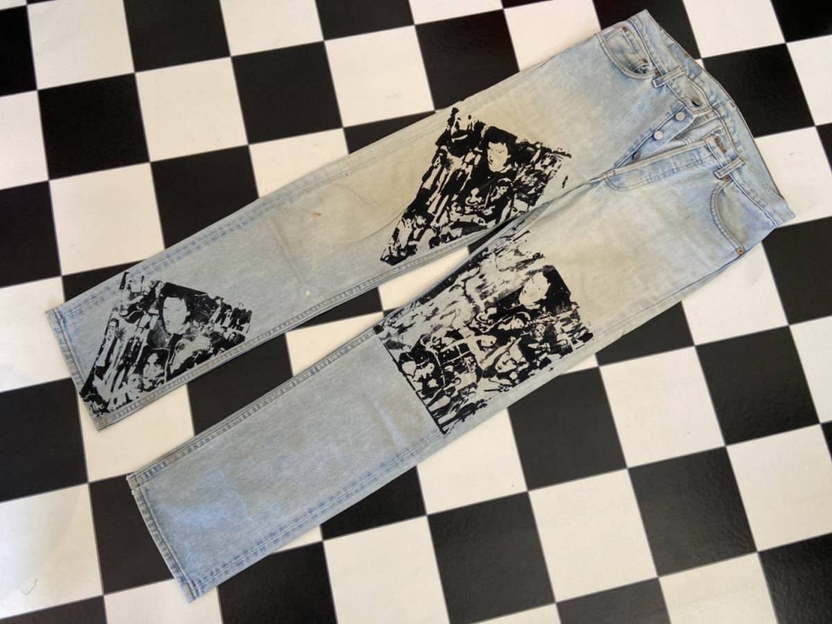 Levi's リーバイス501 29×32 SexPistols Sid Vicious パンク ステンシル加工(W29)｜売買されたオークション情報、yahooの商品情報をアーカイブ公開 ...