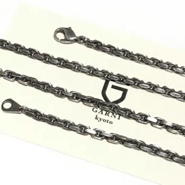 GARNI ガルニ ネックレス シルバー チェーン 太角 極太 シルバー925 silver925(シルバー)｜売買されたオークション情報、yahooの商品情報をアーカイブ公開 ...