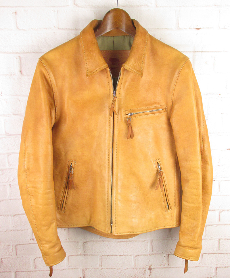 MAWKHJ13878 天神ワークス JS01 レザージャケット 36 キャメル(Sサイズ)｜売買されたオークション情報、yahooの商品情報をアーカイブ公開 - オークファン（aucfan.com）