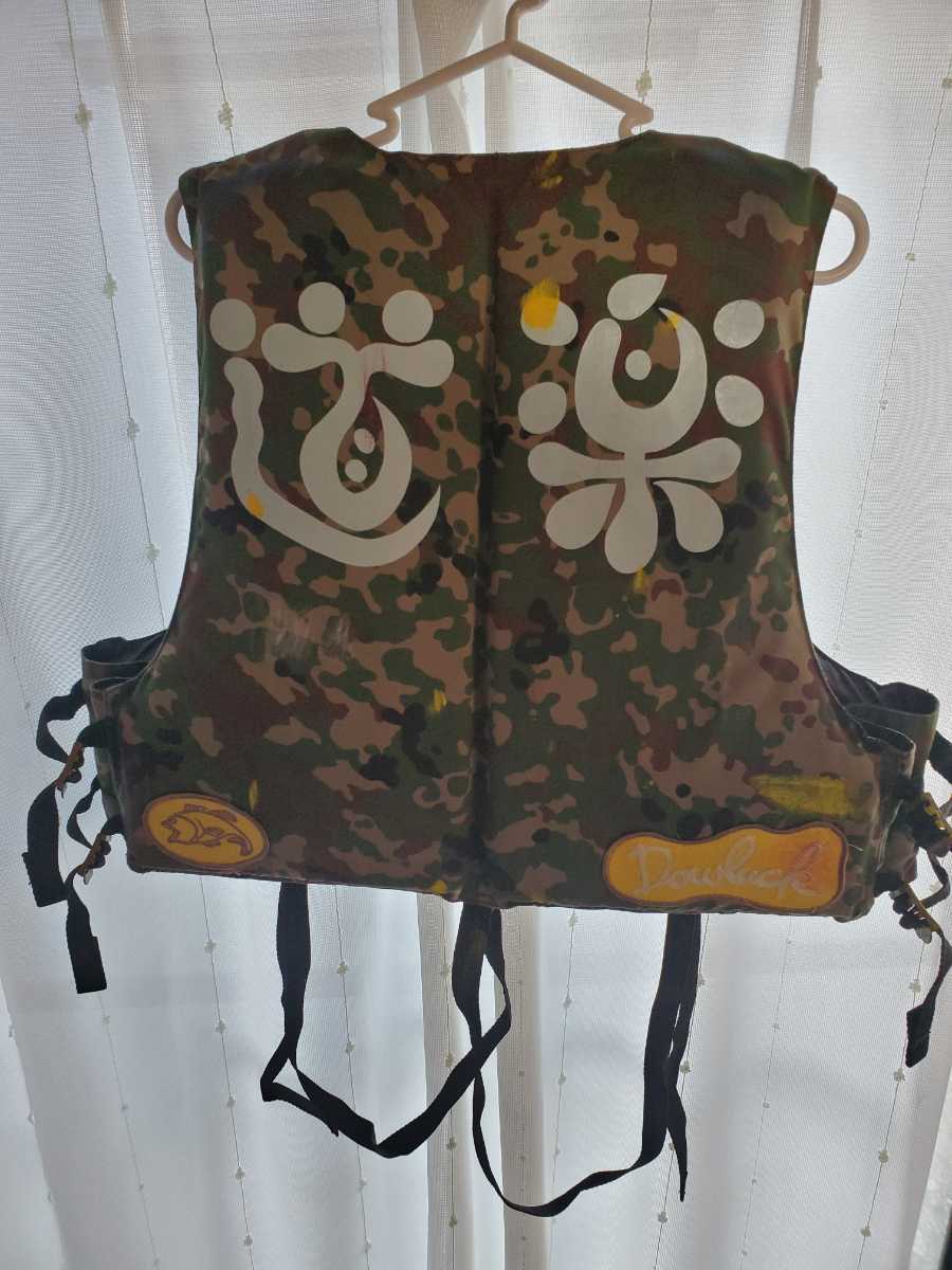 道楽 ライフジャケット ワッペン多数 ペイント散らしカスタム dowluck エヴィス(アクセサリー)｜売買されたオークション情報、yahooの商品情報をアーカイブ公開 - オークファン ...