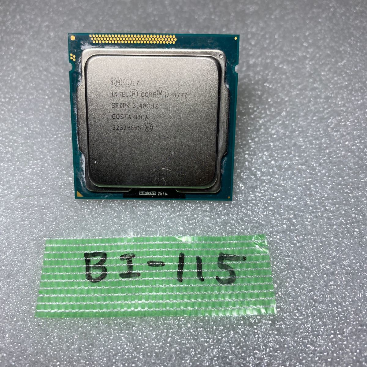 BI-115 激安 CPU intel Core i7-3770 3.40GHZ SR0PK(Core i7)｜売買されたオークション情報 ...