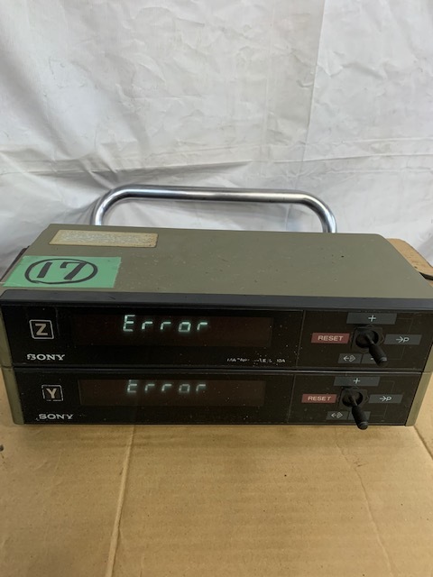 ⑰ SONY マグネスケール 2軸デジタルカウンター LU10A-1G5×2(基準器、ゲージ)｜売買されたオークション情報、yahooの商品 ...