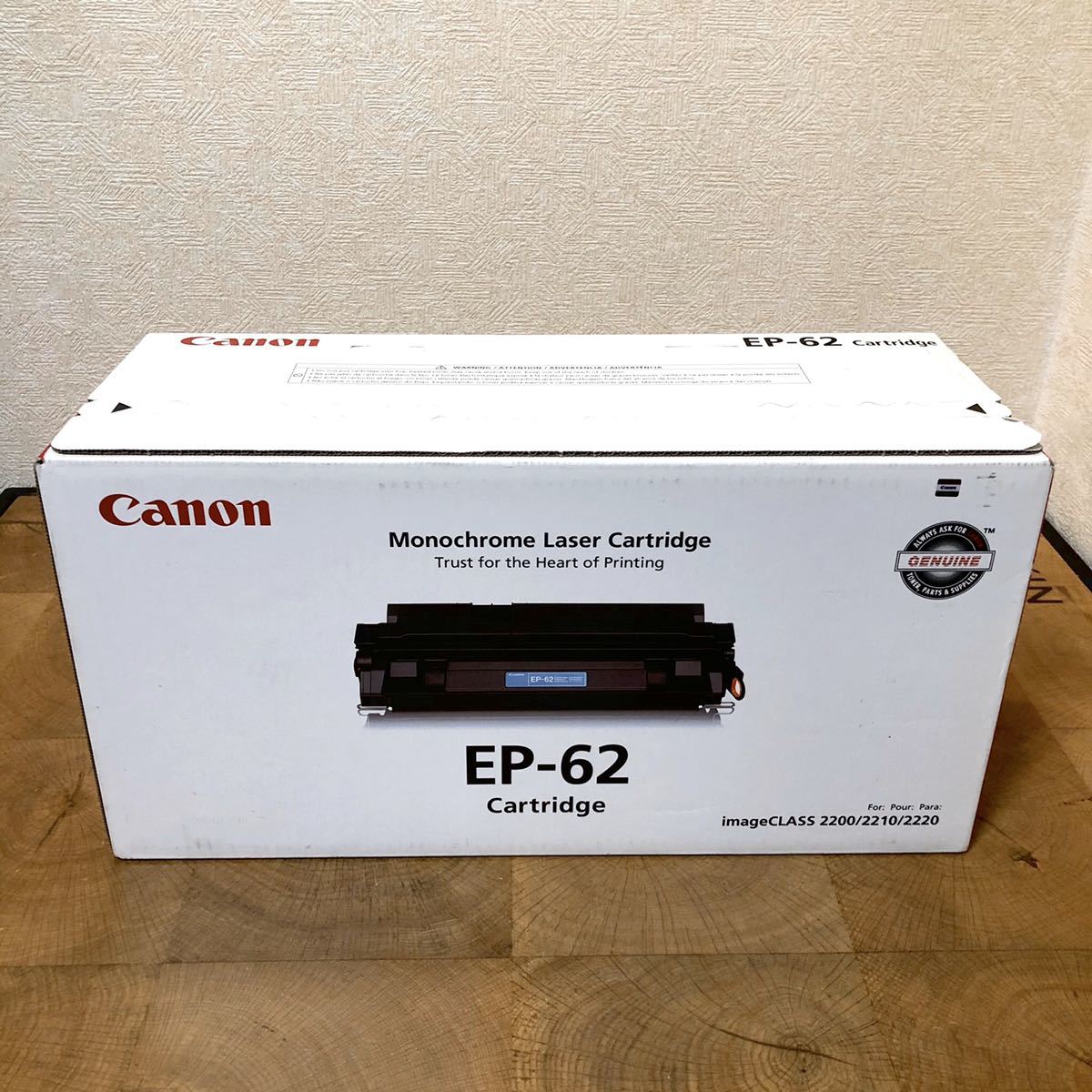 保管品 Canon/キヤノン トナーカートリッジ EP-62 ブラック 純正品 キャノン b(キヤノン)｜売買されたオークション情報 ...