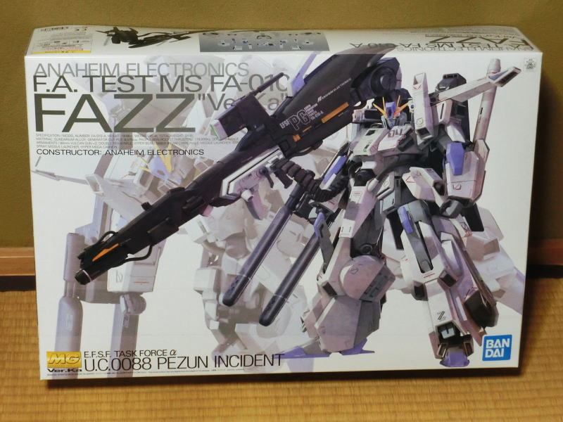 1/100 MG FAZZ Ver.Ka ファッツ ガンダムセンチネル BANDAI バンダイ プラモデル(その他)｜売買されたオークション ...