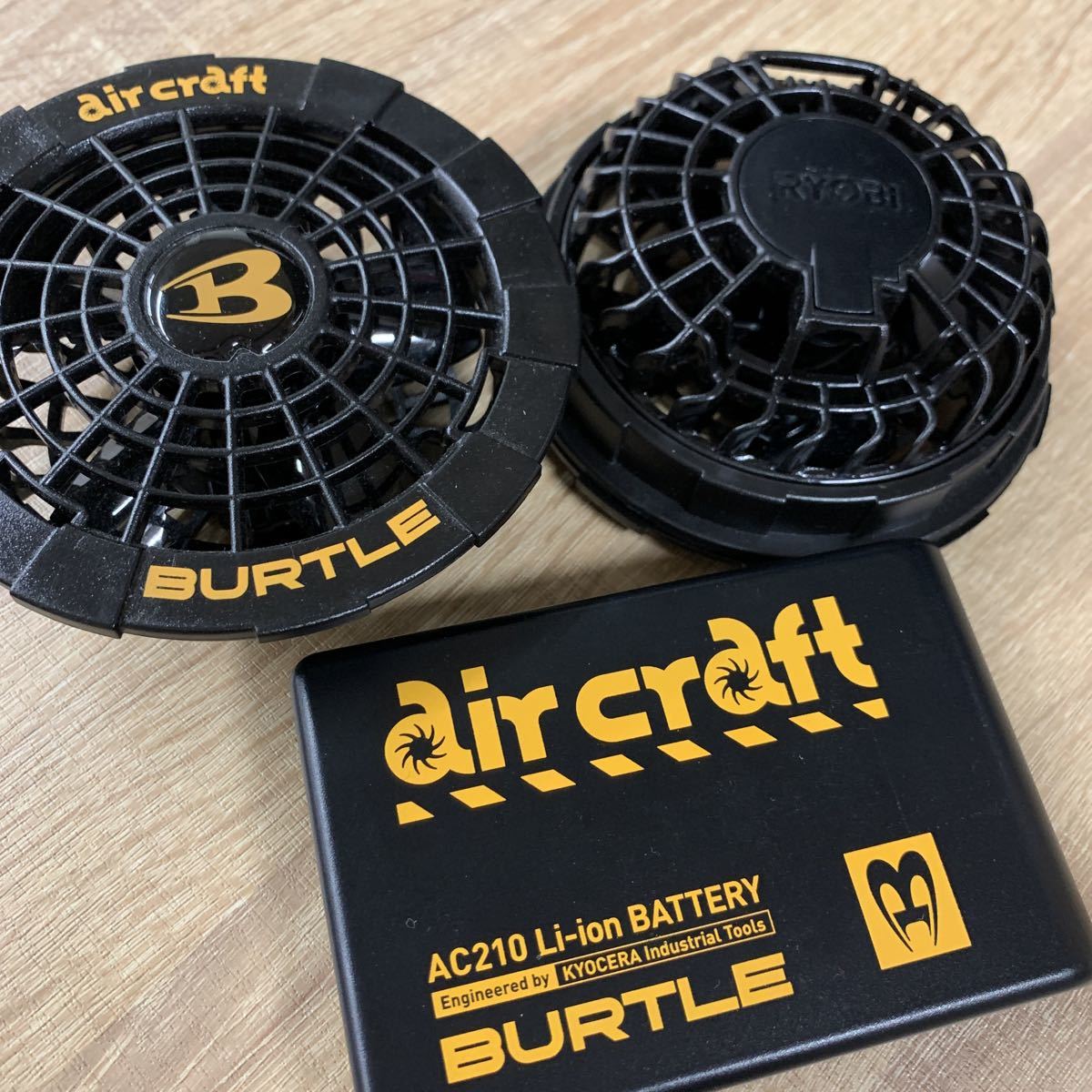 BURTLE air craft AC210 Li-ion BATTERY AC220 FAN UNIT バートル エアークラフト ファンユニット リチウムイオンバッテリー(その他)｜売買され ...