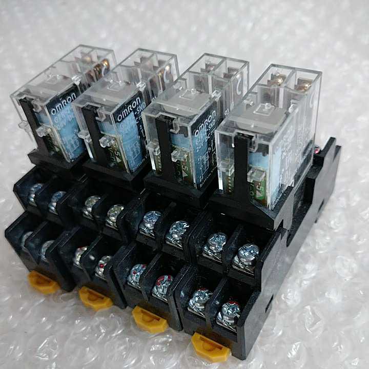 OMRON オムロン リレー DC24V G2R-2-SND リレーソケット P2RF-08 ミニパワーリレー(その他)｜売買されたオークション情報、yahooの商品情報をアーカイブ公開 ...
