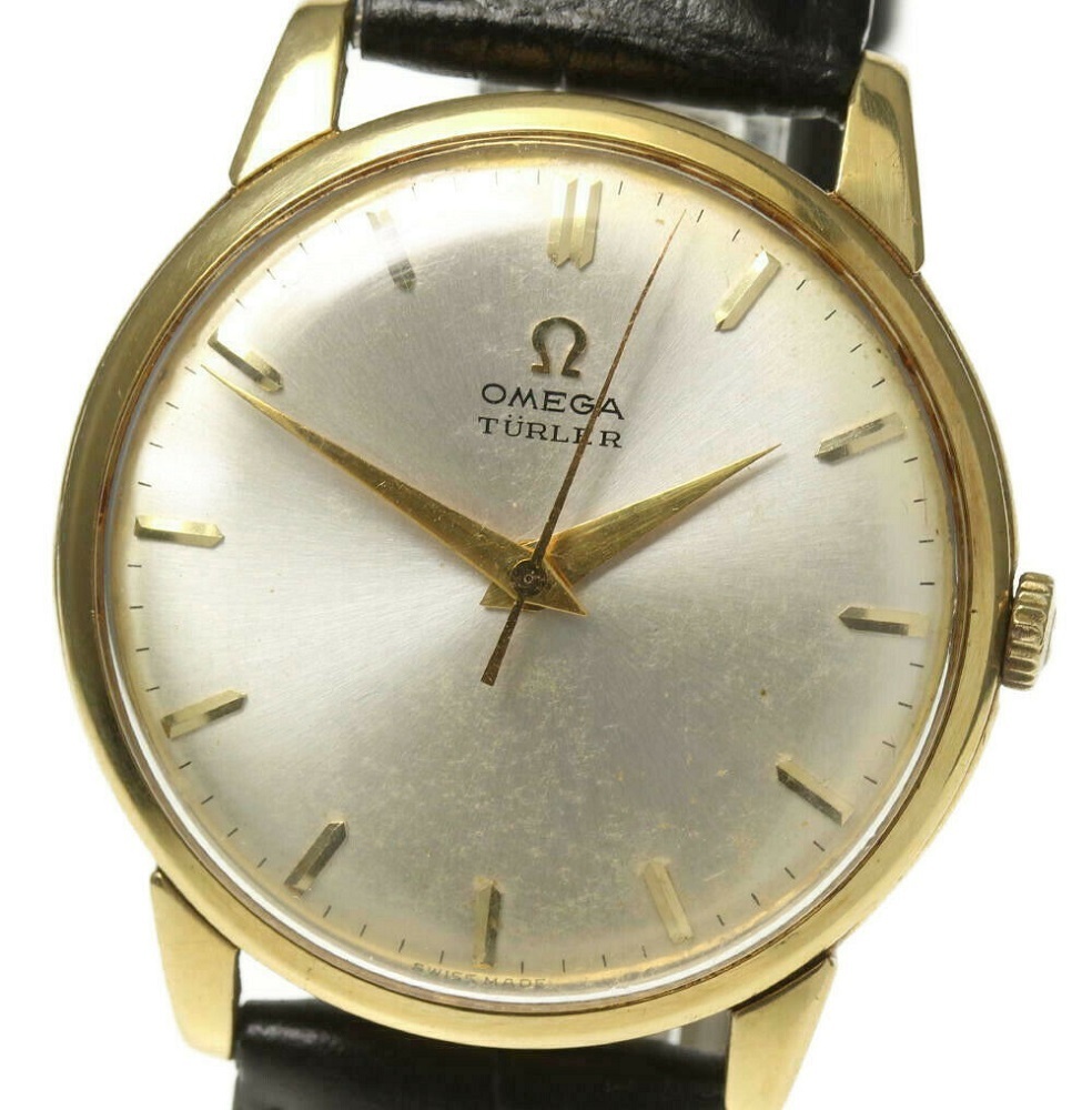 OMEGA オメガ TURLER K18YG cal.284 手巻き メンズ ev15(オメガ)｜売買されたオークション情報、yahooの商品 ...